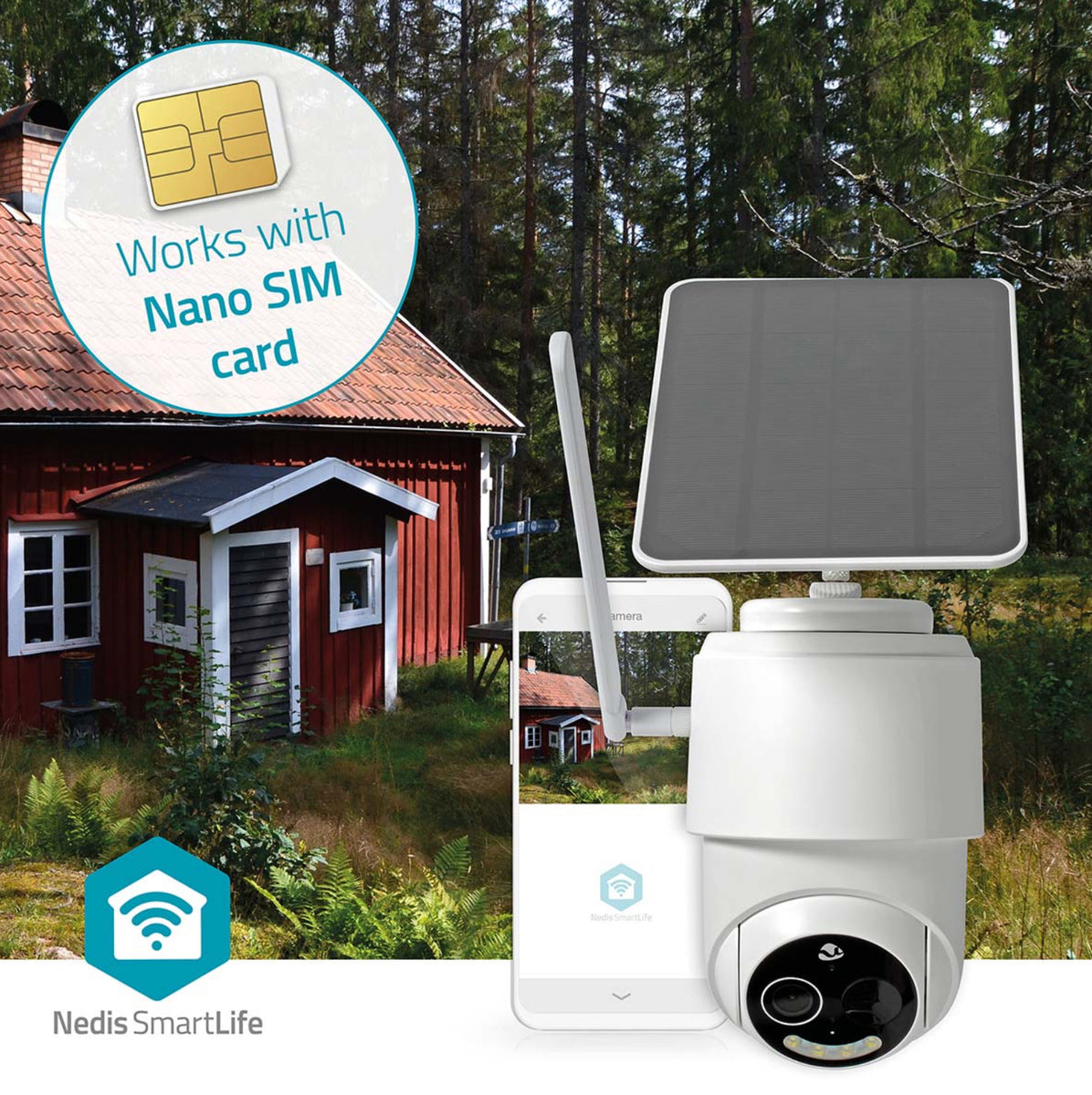 Nedis 4g Fully Wireless Remote Smart Security Camera – Back from the Future